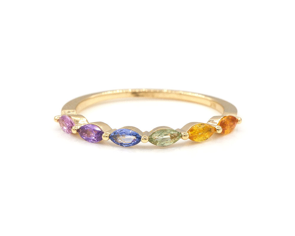 Rainbow Sun King Ring – Everett