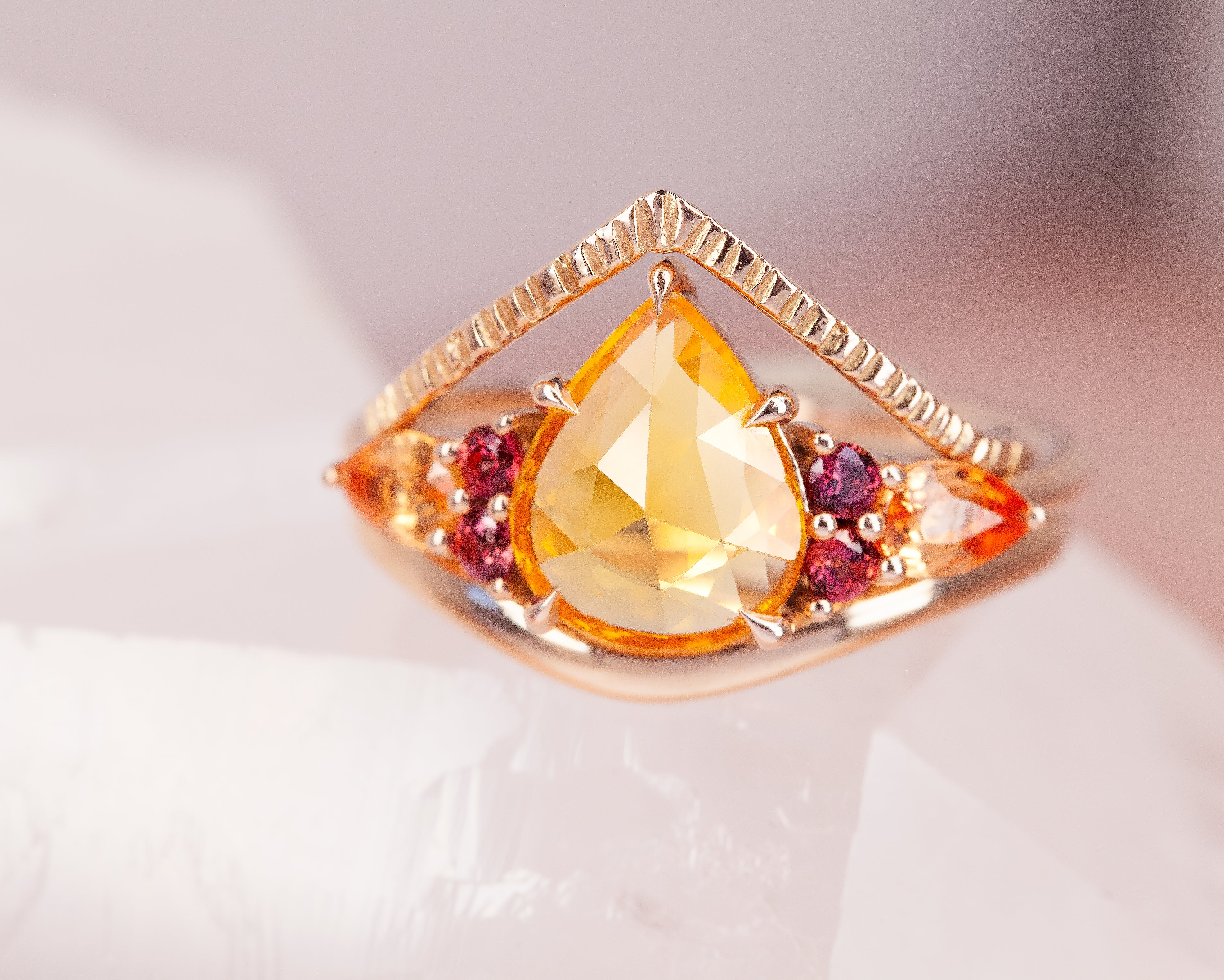 Sunset Sapphire Ring – Everett